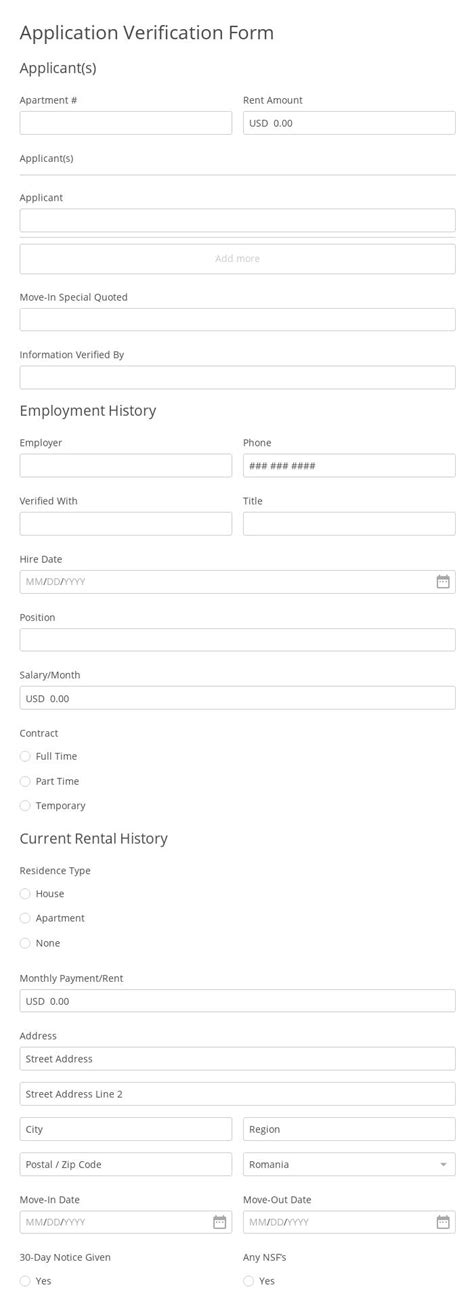 Brand Ambassador Application Form Template 123 Form Builder