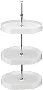 Amazon Com Rev A Shelf Series D Shaped Shelf Set White