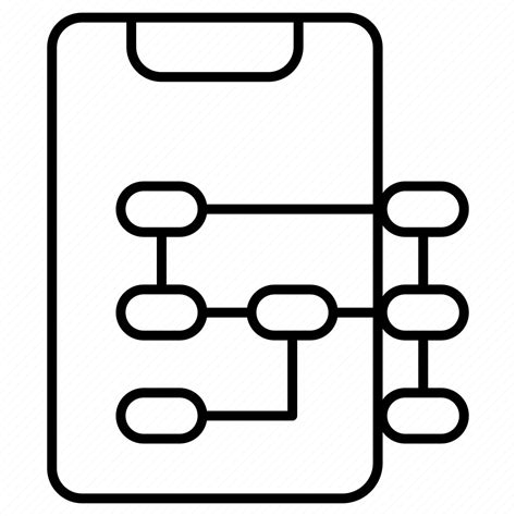 Algorithm Sitemap Flowchart Flow Diagram Hierarchy Icon Download