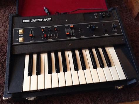 Very Rare Korg SB 100 Synthe Bass Analog Synthesizer Reverb