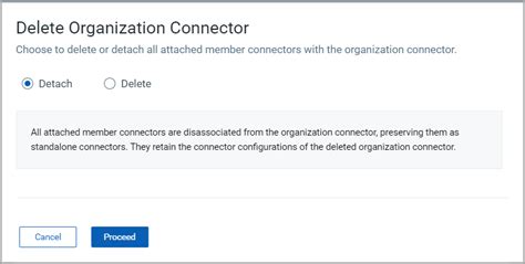 Delete AWS Connector
