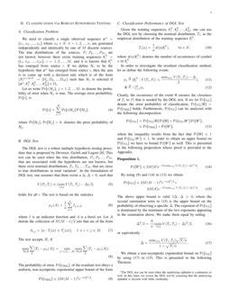 Statistical Classification Via Robust Hypothesis Testing DeepAI