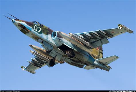 Sukhoi Su 25 Russia Air Force Aviation Photo 2171811