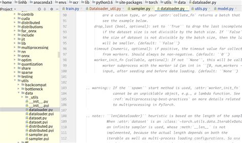 Pytorchdataloader 详细深度解读和微修改源代码心得dataloader With Iterabledataset Expected Unspecif Csdn博客