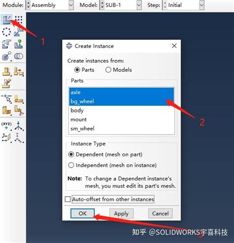 技术热点 Abaqus中也可轻松创建装配体 知乎