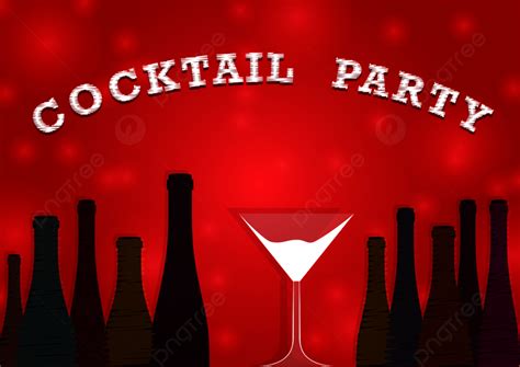 칵테일 파티 벡터 일러스트 이미지 벡터 축제 윤곽 배경 일러스트 및 사진 무료 다운로드 Pngtree