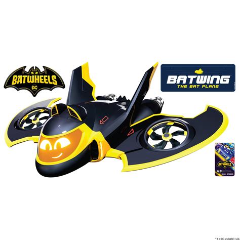Batwheels™ Wall Sticker Batwing Decal Dc Superhero Art Superhero