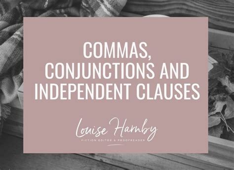 Should I Use A Comma Before Coordinating Conjunctions And Independent Clauses In Fiction
