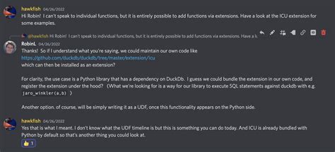 Udfs Like Jaro Winkler In Duckdb · Issue 668 · Moj Analytical Services