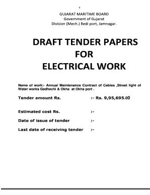Electrical Annual Maintenance Contract Format Fill Online Printable Fillable Blank PdfFiller