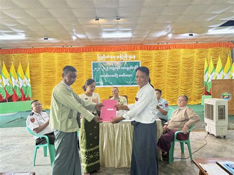 ဝါးခယ်မမြို့နယ်တွင် လုပ်ငန်းညှိနှိုင်းအစည်းအဝေးနှင့် ၂၀၂၄ ၂၀၂၅