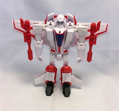 FIGURINE TRANSFORMERS GENERATIONS Cyber Battalion Autobot Jetfire