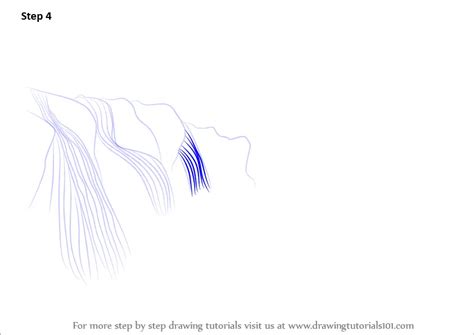 How To Draw Waterfall Scenery Waterfalls Step By Step DrawingTutorials Com