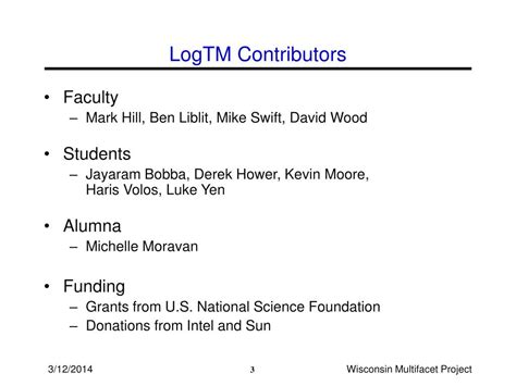 Ppt Log Based Transactional Memory Powerpoint Presentation Free