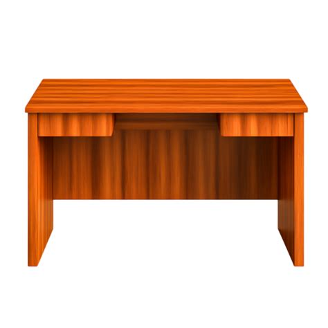 Classic Wooden Desk With Two Drawers For Home Office Or Workspace Setup