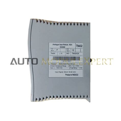 Ics Triplex T9432 Analogue Input Module Automodulexpert Ltd