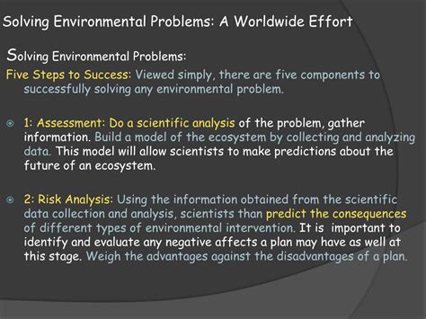 Ppt Biology 18 3 Solving Environmental Problems Powerpoint Presentation Id 1635416