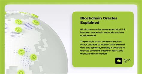 Unraveling The Power Of Blockchain Oracles A Glimpse Into Phat