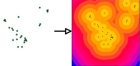 Grasslist66 Buffer Distance Map Around Points Grass User Osgeo