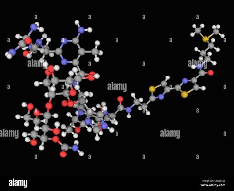 Bleomycin Drug Molecule Stock Photo Alamy