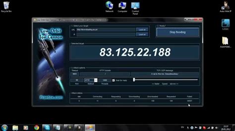 How To Ddos Website Using Loic Youtube