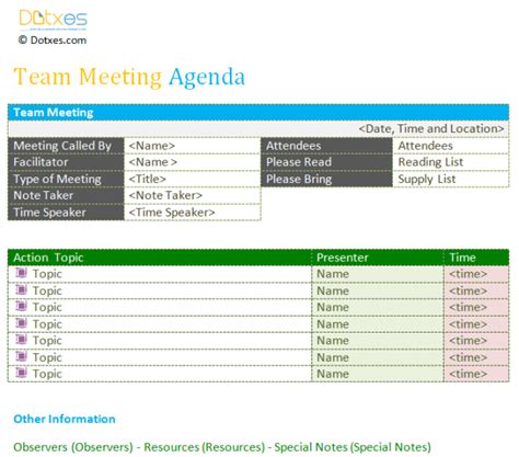 Free Team Meeting Agenda Template Dotxes Halloween Meeting Agenda Template Doc Idtcenter