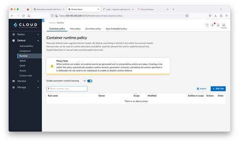 Defending Autopilot GKE Runtime From Log4Shell Exploits With Prisma