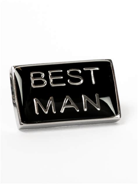 Lapel Pin Best Man Buy Online Scottsberry