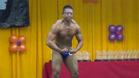 2015全國菁英盃健美青少年組70kg以上級自選動作20 Youtube