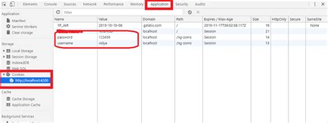 how to use cookies in angular for storing user s credentials