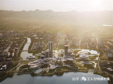 史诗级pk！成都独角兽岛城市设计方案国际竞赛（扎哈中标、oma、福斯特等三套方案 知乎