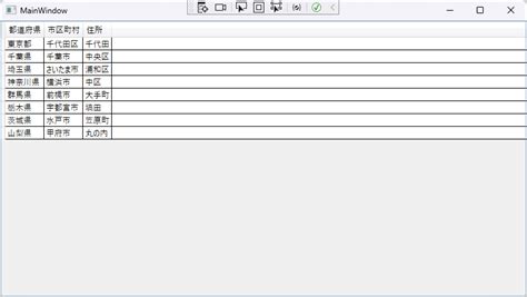 wpf datagridを使ってみる windowsソフトウェア開発技術情報