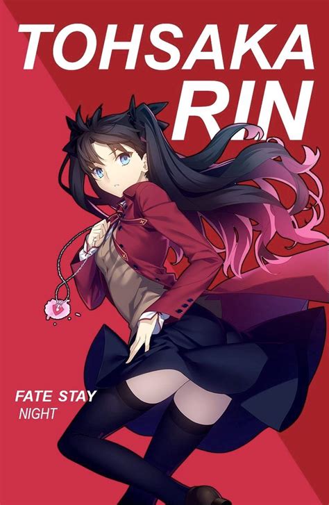Pin By Pinner On A Fate Stay Night Tohsaka Rin Fate Anime Series