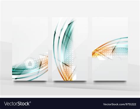 Mobile Application Interface Background Design Vector Image