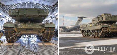 Танки Leopard 2 для України Канада відправила літак з першим танком Leopard 2 всього буде
