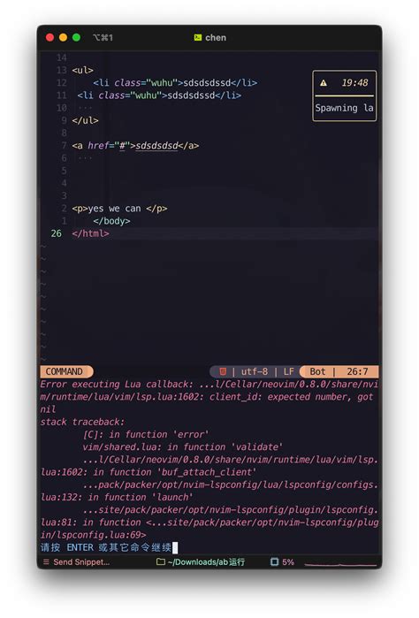 Lsp Format Request Failed No Matching Language Servers · Issue 306 · Ayamirnvimdots · Github