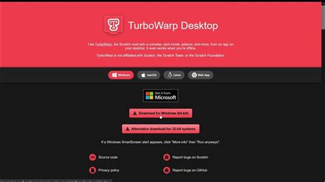 Hot To Get Turbowarp On Scratch Tutorial Youtube