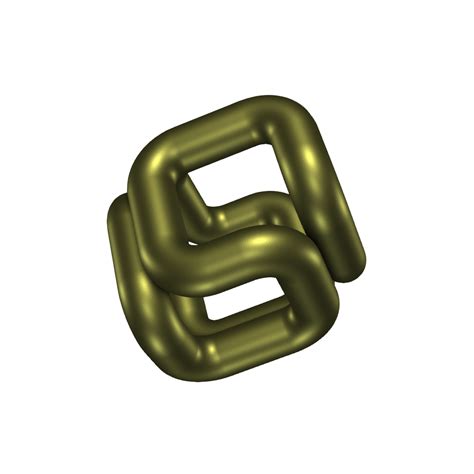 Customizable Tubular Infinity Cube Openscad By Stone Age Sculptor