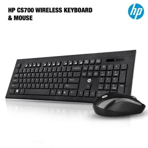 HP Wireless Keyboard And Mouse Combo CS700 Keyboard Mouse Wireless HP CS 7000 Keyboard Mouse