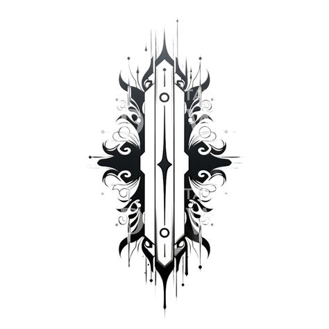Tribal Razorblade Tattoo Design Tattoos Wizard Designs