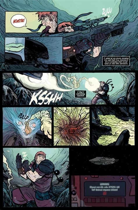 Alien Fan Comic By Paul Maybury