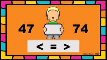 Comparing Numbers From 1 To 100 Google Slides By GroovyGarden TPT