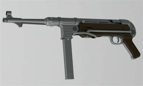 免费 3d 文件 Mp40 Functional Assembly 🔫 ・可下载 3d 打印模型・cults