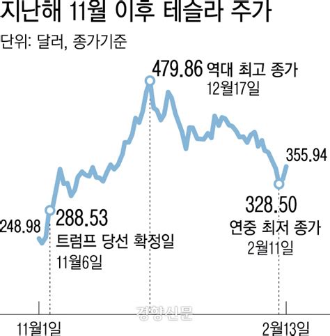 팔란티어 살 걸” 추락하는 테슬라··서학개미는 그래도 ‘더블로 산다 경제뭔데
