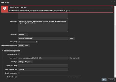 Zbx 26025 Zabbix Script Manual User Input Default Input String Bug