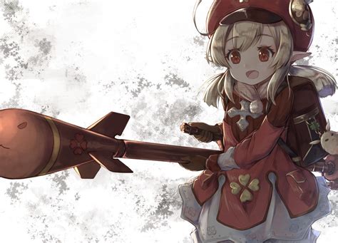 Klee Dodoco And Jumpy Dumpty Genshin Impact Drawn By Hikari Niji Danbooru