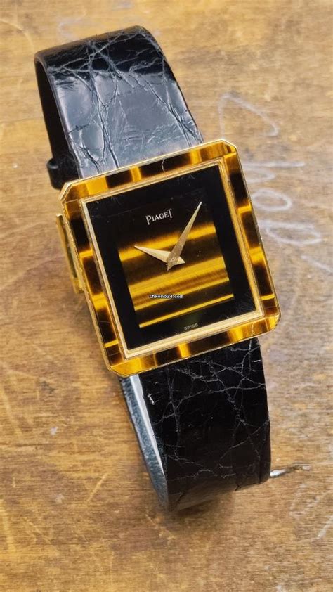 Piaget Protocol Tiger Eye Onix 18k Watch Protocole For 5 023 For Sale