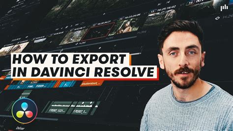 How To Export Videos In Davinci Resolve With Easy To Follow Steps Youtube