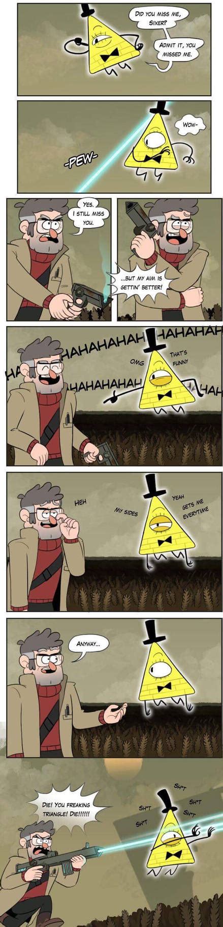 Bill Cipher And Sixer Comic By Maryam7old On Deviantart