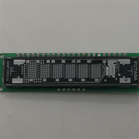 유vfd Display Module 6 Bit Dot Matrix Reverse Display Screen
